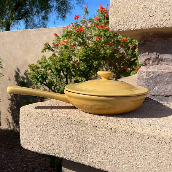 Longaberger | Kitchen | Longaberger Flameware Butternut 8 Skillet ...